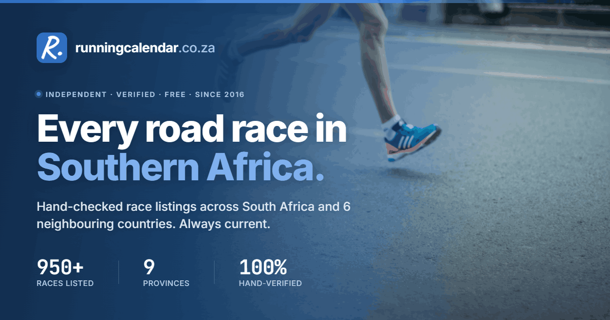 Johannesburg Running Events — RunningCalendar
